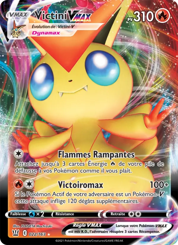 Victini VMAX 022/163 - Styles de Combat - Pokemint la boutique ...